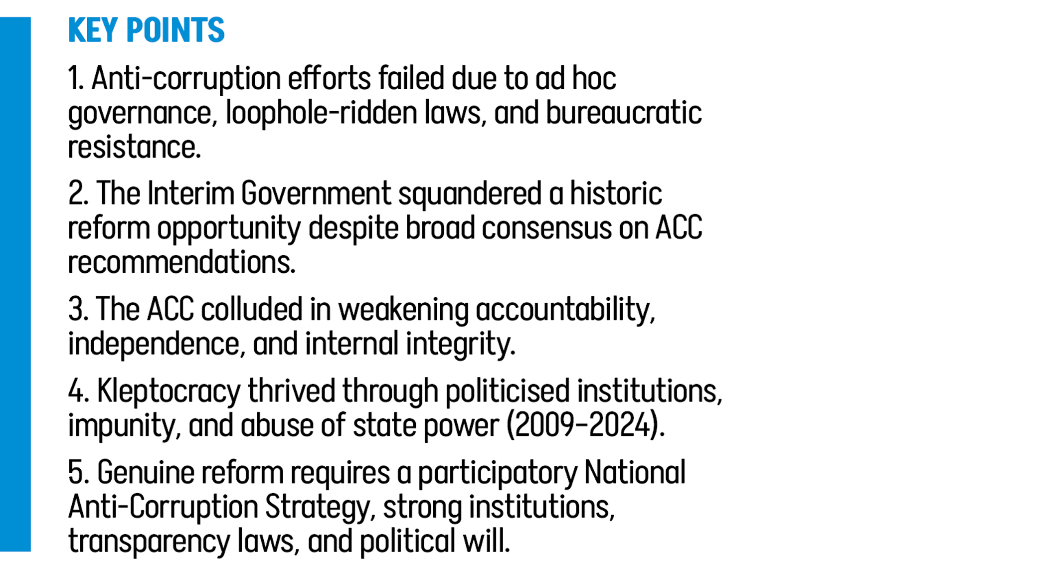 Anti-corruption drives fail, not inevitably but deliberately | The ...