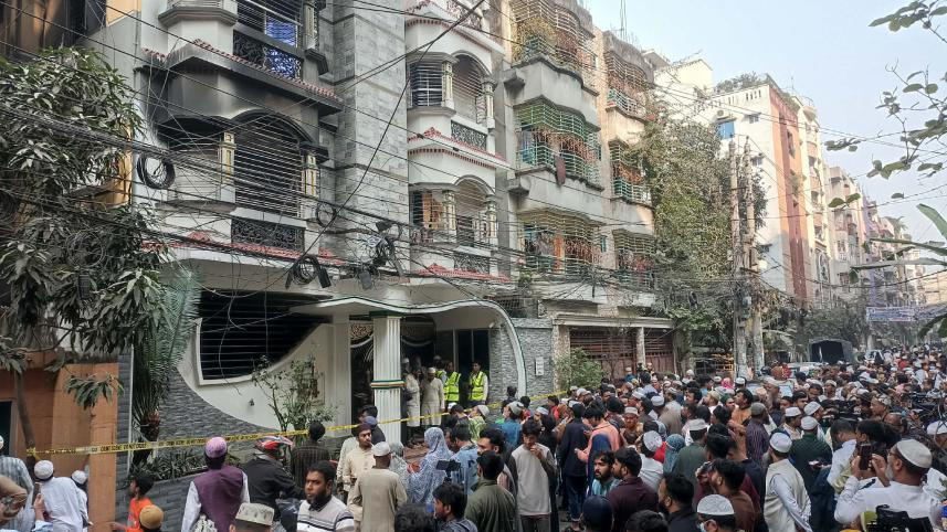 Uttara Building Fire Death | Six killed in Uttara building fire: Police ...