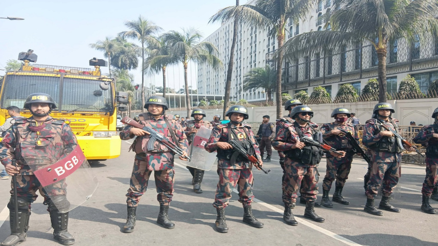 6 BGB platoons deployed around Kakrail Mosque, InterContinental Dhaka ...