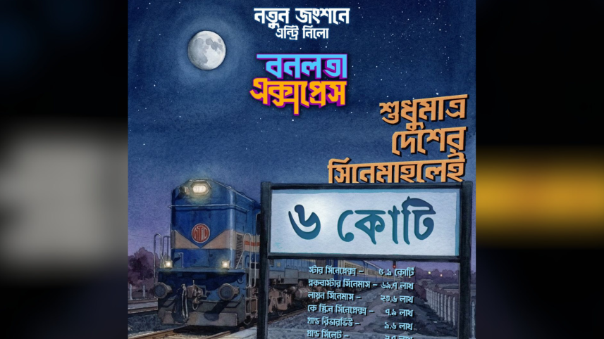‘Bonolota Express’ crosses Tk 6 crore milestone | Daily Star