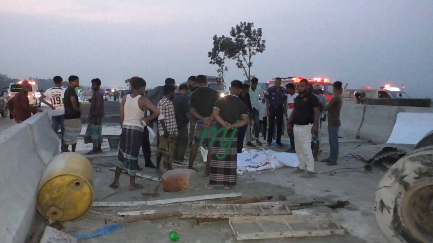 Truck crushes workers on Jamuna Bridge link road, two killed | The ...