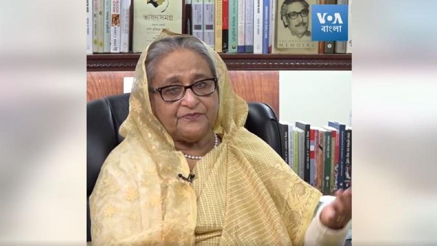 PM Hasina speaks to VoA Bangla on Rohingya crisis and Bangladesh’s ...