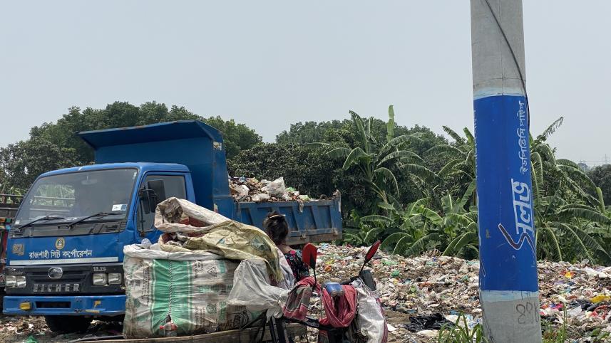 Bypass road turns dumping ground amid landfill crisis | The Daily Star
