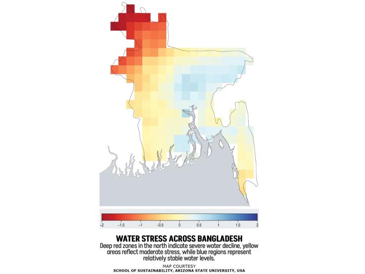 Northern region drying up amid freshwater loss | The Daily Star