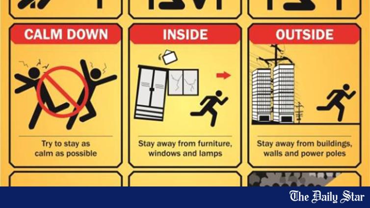 What you should do when an earthquake strikes | The Daily Star