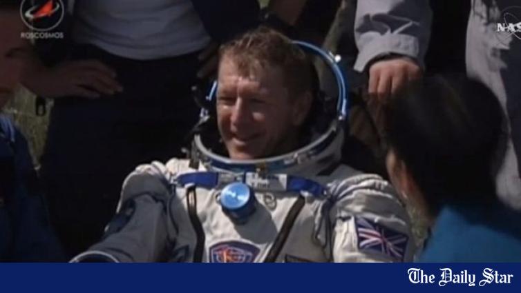 UK astronaut Tim Peake returns to Earth | The Daily Star
