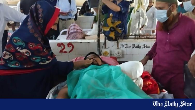“Even if his hand is gone, glad that my husband is still alive” | The ...