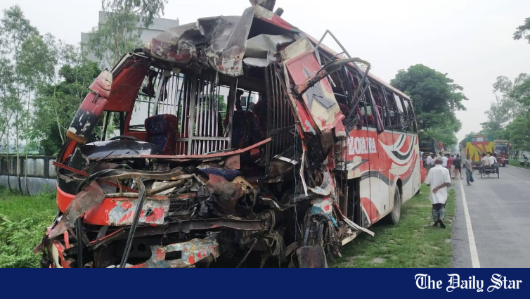 9 killed, 50 injured as 2 buses collide in Rangpur | The Daily Star