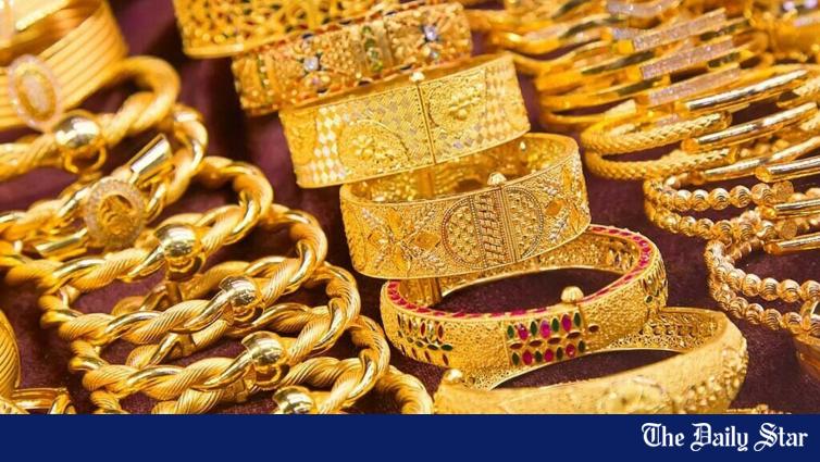 Gold price going through the roof, Tk 124,501 a bhori now | The Daily Star