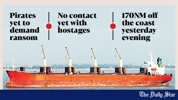Hijacked ship sailing fast to Somali shores | The Daily Star