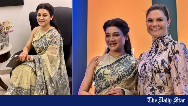 Jaya Ahsan meets Crown Princess Victoria of Sweden as UNDP goodwill ...