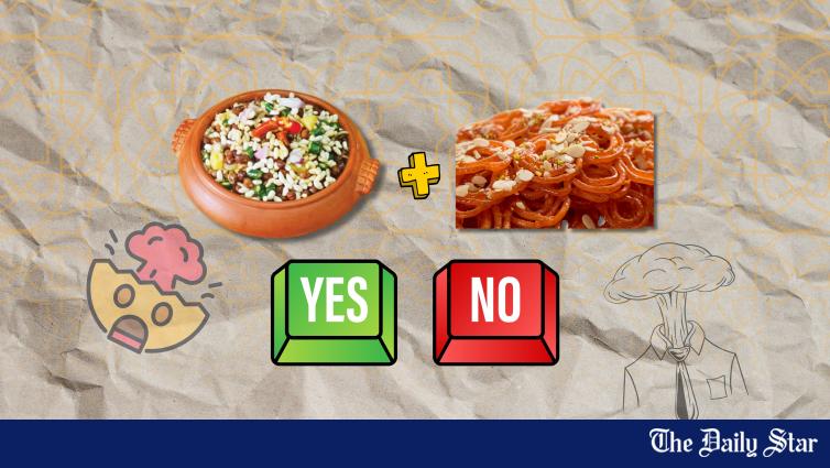 Does jilapi belong in muri makhano? | The Daily Star